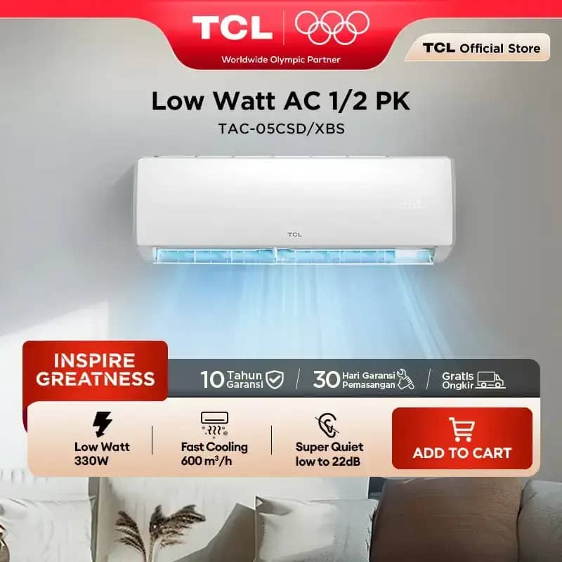 Ac Tcl 🔥 Garansi Resmi & Harga Terbaru 2026