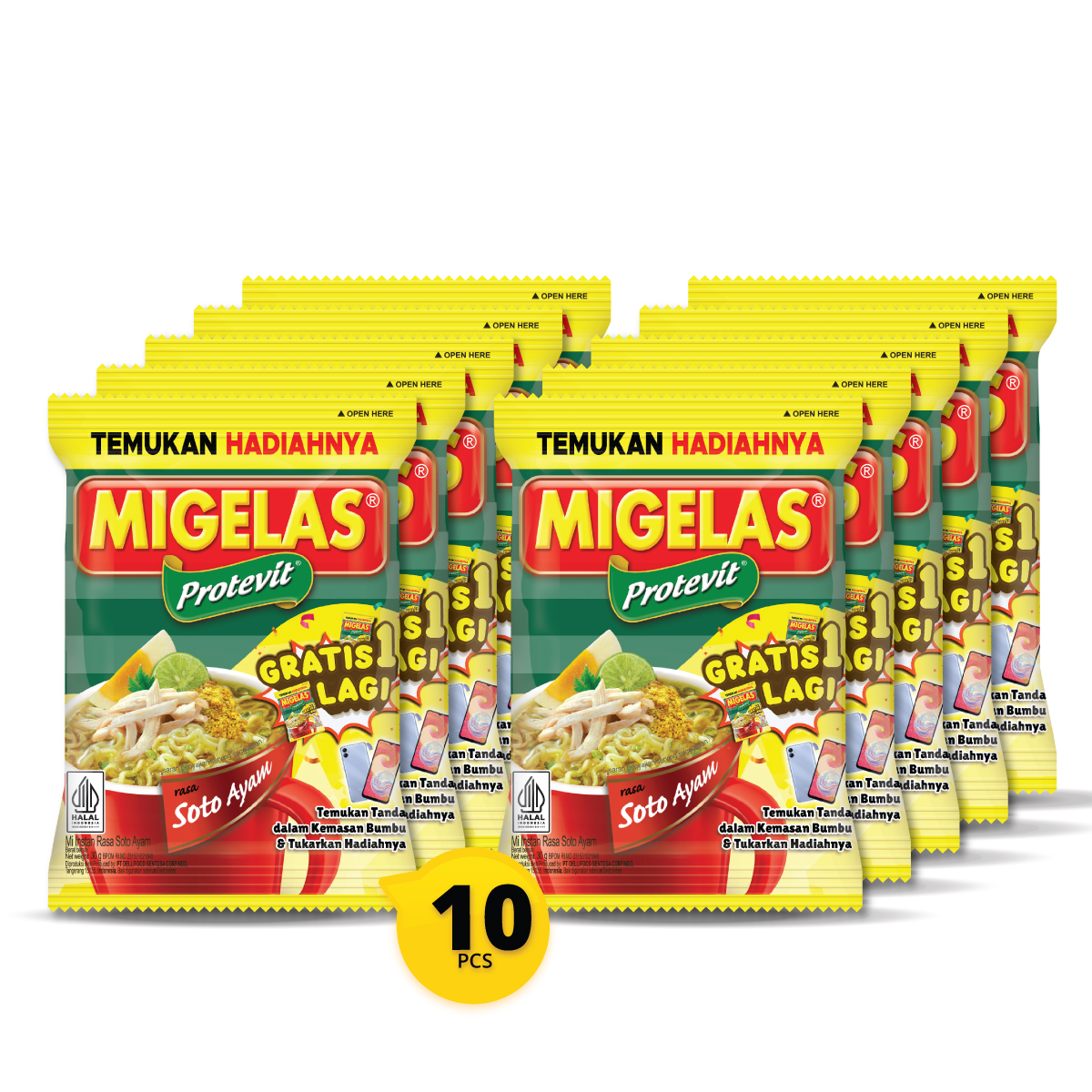 Jual Migelas Soto Ayam Renceng [10 Sachets] Di Seller Mayora Official ...