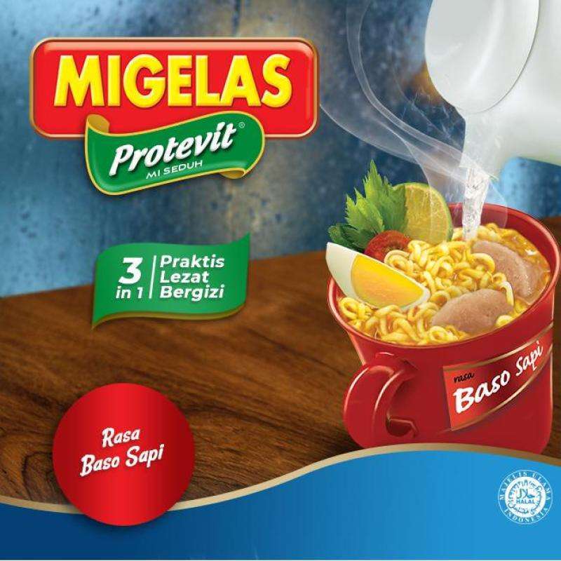 Promo Migelas Baso Sapi Mi Instan [kemasan Renceng/ 10 Sachets @28 G ...