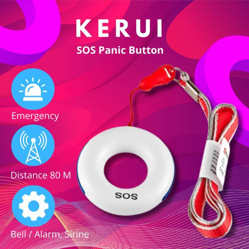 Panic Alarm Wireless Garansi Resmi Indonesia 🔥 Harga Murah April 2026