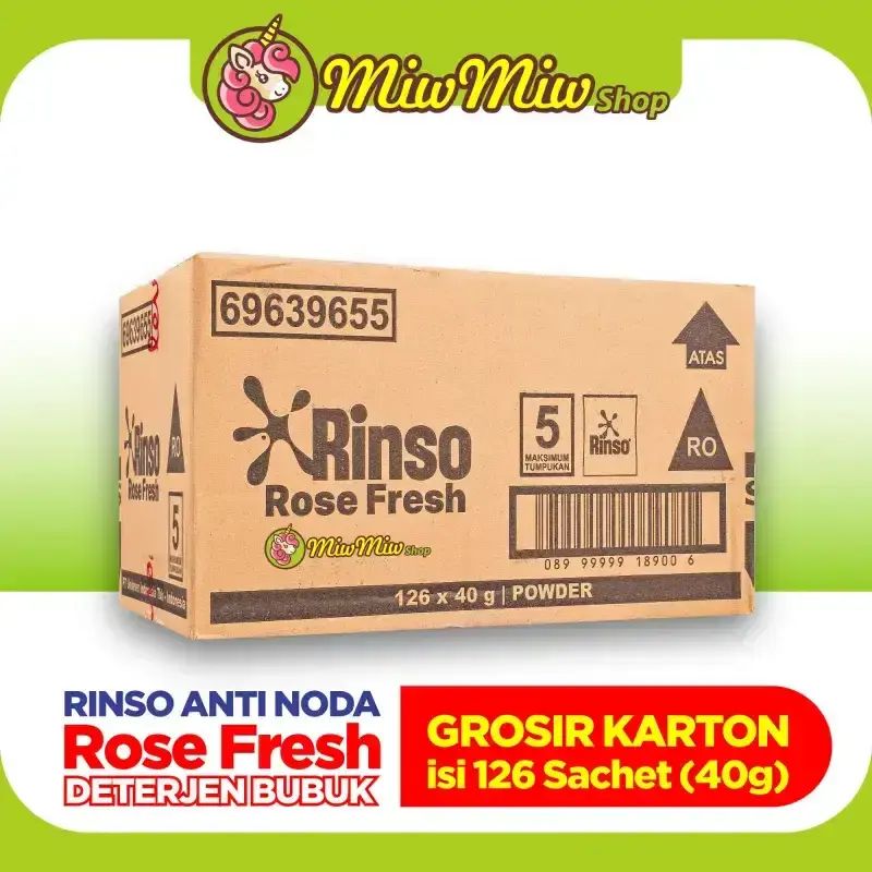 Promo Rinso Anti Noda Molto Detergen Bubuk – Grosir Karton Isi 126 ...
