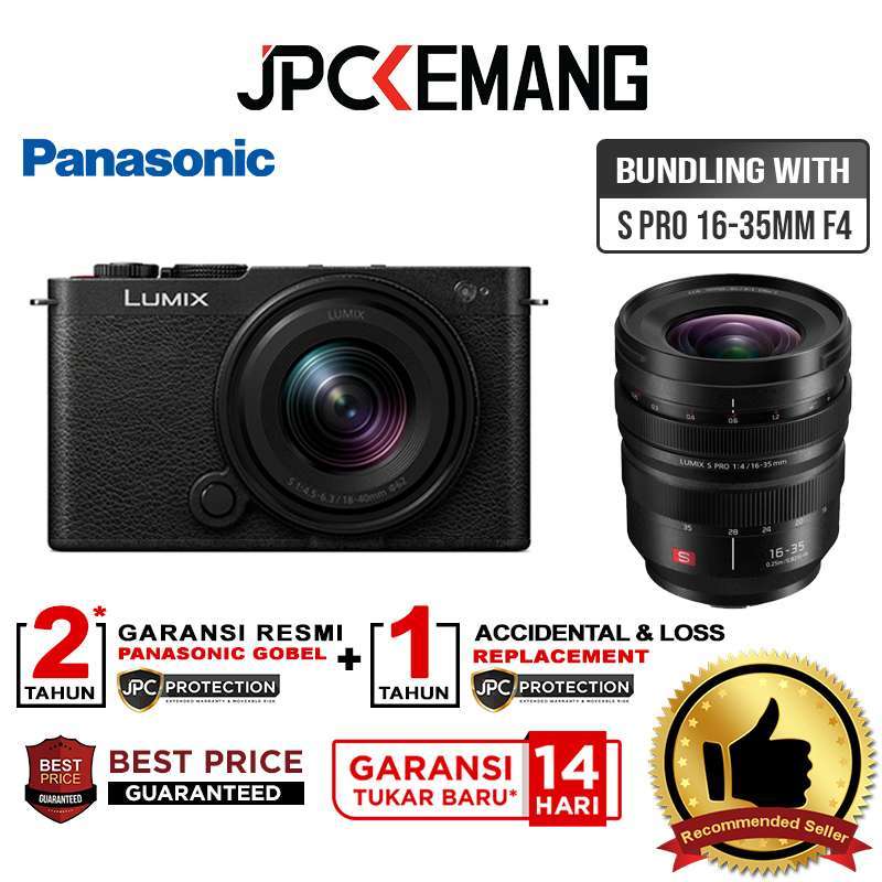 Promo Jpc Kemang Panasonic Lumix S9 Kit 18-40mm F4.5-6.3 Mirrorless Camera Panasonic Dc-s9 Kit ...