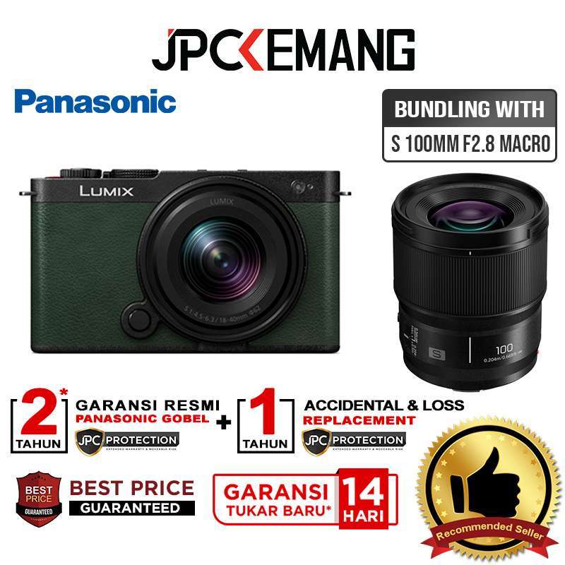 Promo Jpc Kemang Panasonic Lumix S9 Kit 18-40mm F4.5-6.3 Mirrorless Camera Panasonic Dc-s9 Kit ...