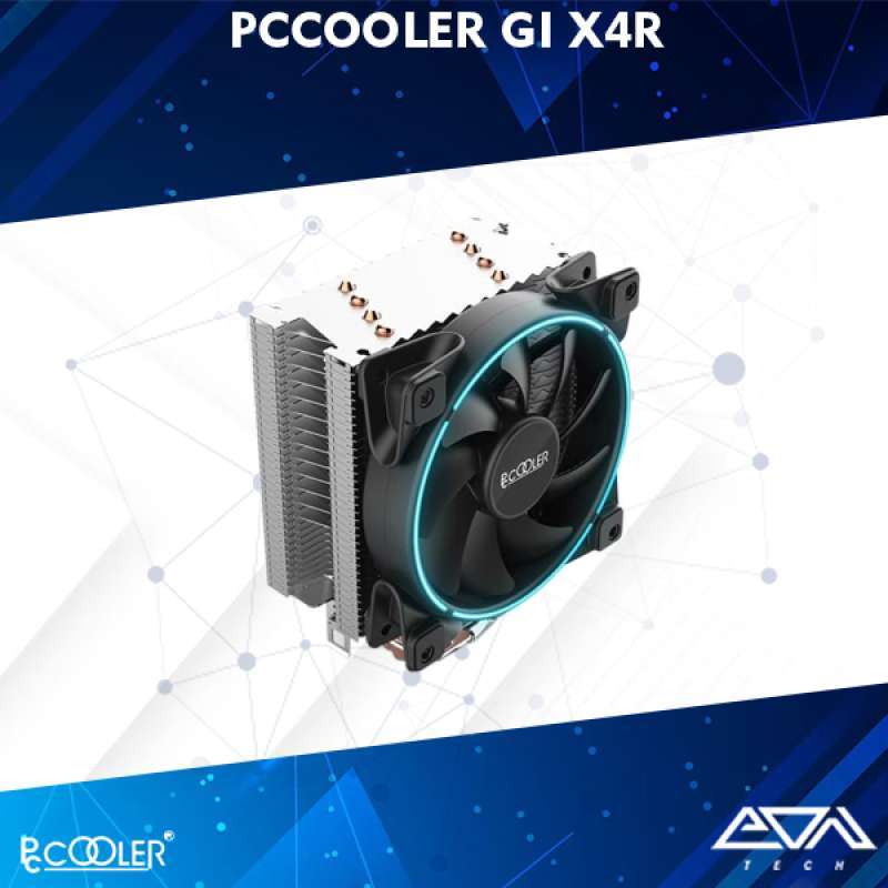 Jual Pccooler Gi X4r Cpu Cooler | Fan Prosessor (black) Di Seller Eon ...
