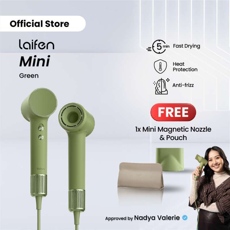 Promo Laifen Mini High Speed Hair Dryer Pengering Rambut - Green Diskon 36% Di Seller Laifen ...