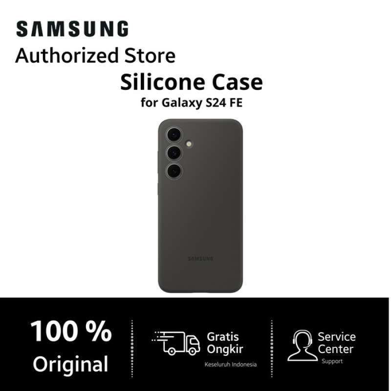 Jual Case Samsung S24 Fe Silicone Original Case Handphone S 24 Fe Di ...