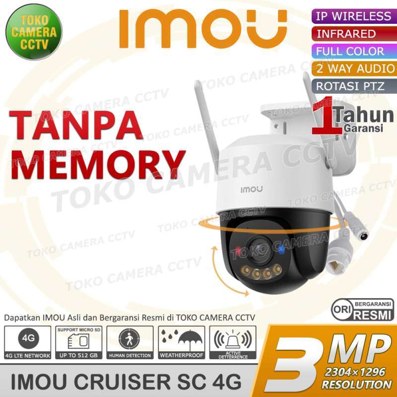 Jual Camera Cctv 4g Outdoor Ptz Imou Cruiser Sc 3mp Kamera Cctv Pintar ...