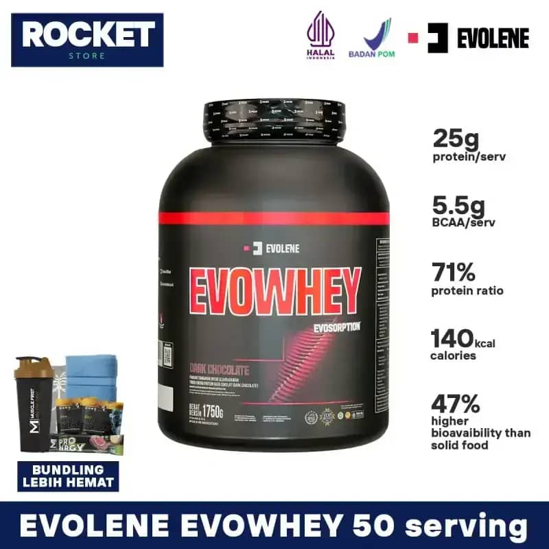 Evo Whey Protein Gratis Ongkir 🏷️ Harga Murah Mei 2026