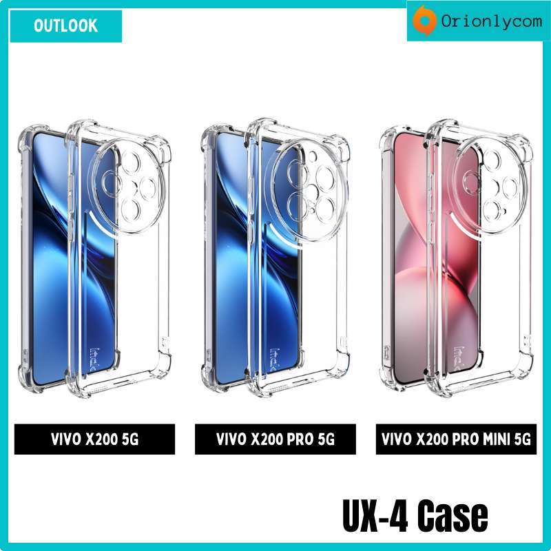 Promo Case vivo X200 / Pro / Pro Mini (5g) Imak Ux-4 Border Straight Edge Casing Diskon 9% Di ...
