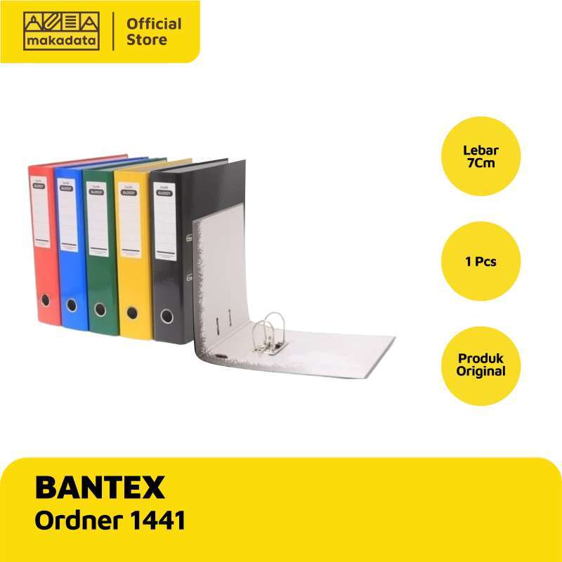 Jual Bantex Ordner 1441-06 Glossy F4 Yellow (12) Di Seller Makadata ...