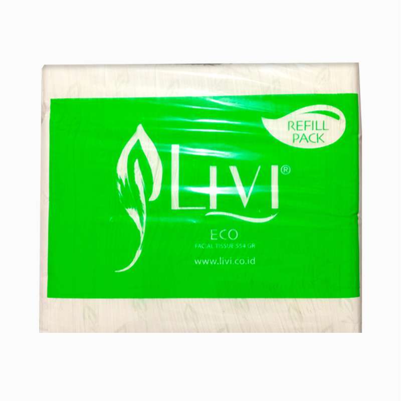 Promo Murah | Promo Tisu Livi Eco Facial Refill 600 Sheet/tisu Wajah ...