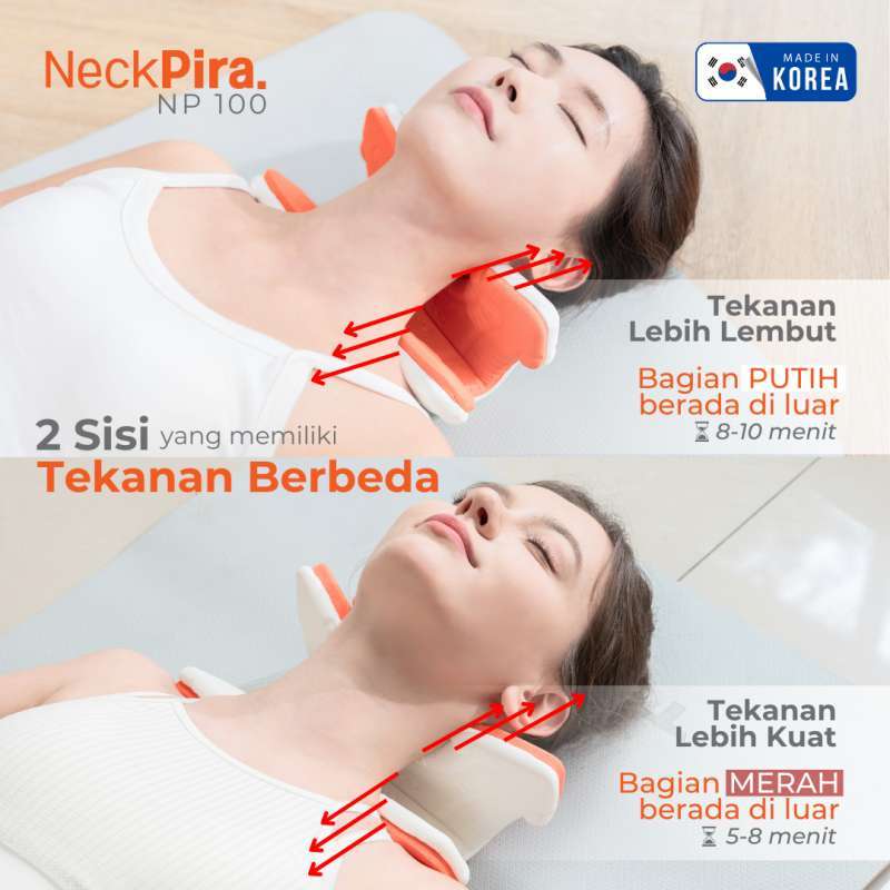 Promo Neckpira Np100 (bantal Terapi Traksi Leher) Diskon 40% Di Seller ...