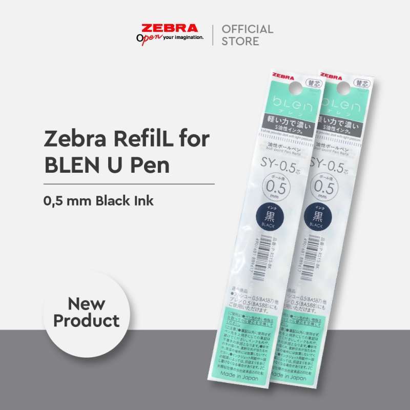 Promo Asaba Stationery - Zebra Pulpen Blen U Oil Based Ink Alat Tulis ...