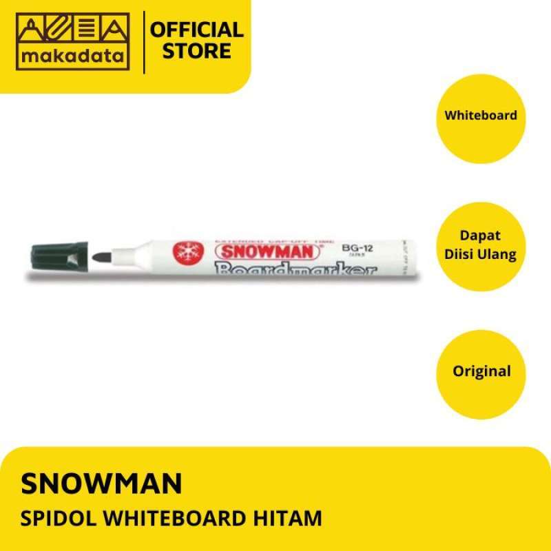 Jual Spidol Whitebourd Snowman 🏷️ Original Terbaru, Terlengkap, & Harga ...