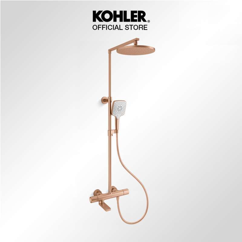 Promo Kohler Composed Set Tiang Shower / Thermostatic Shower Column 3 ...