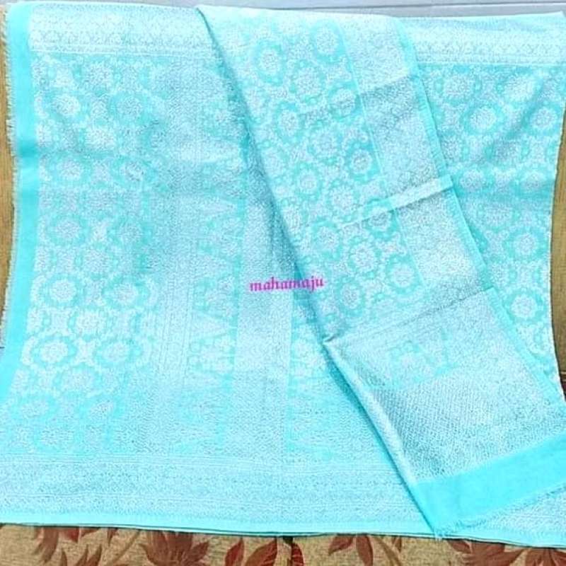 Jual Songket Palembang Biru Mint Cantik Mewah Di Seller Maha Maju F2 ...