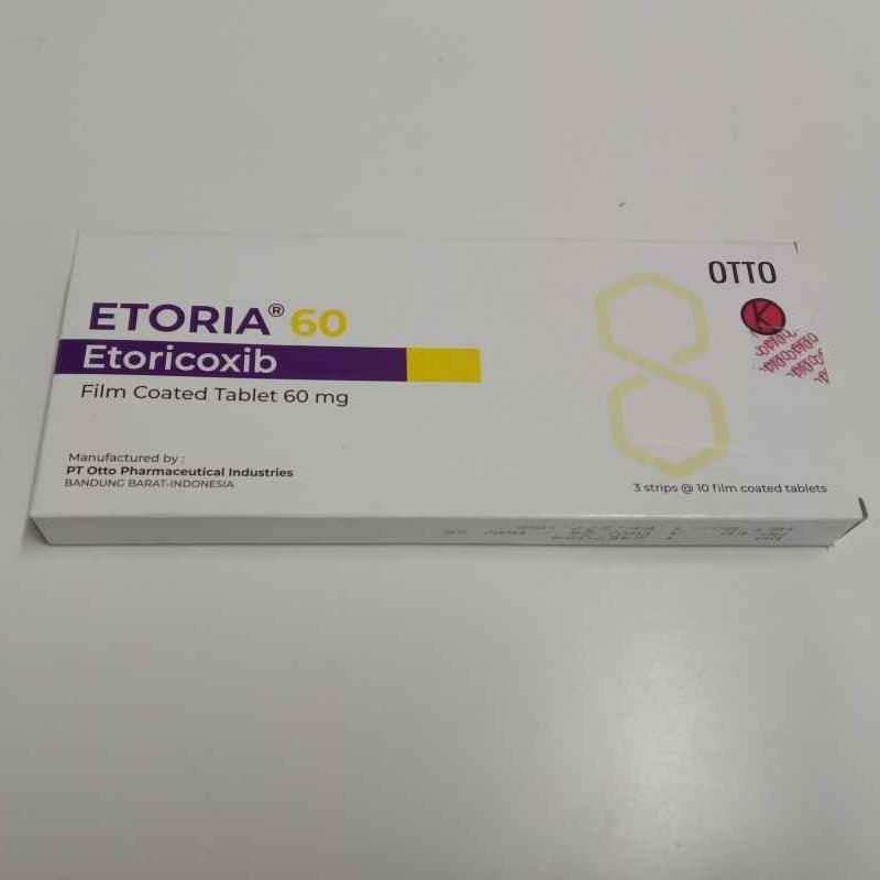 Promo Etoria 60 Mg Isi 10 Tablet Diskon 13% Di Seller Apotek Mose Sawah ...