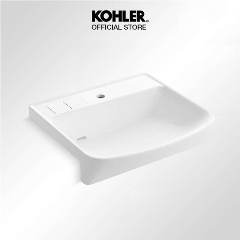 Promo Kohler Family Care Wastafel / Lavatory Vessel Semi-recessed Putih ...