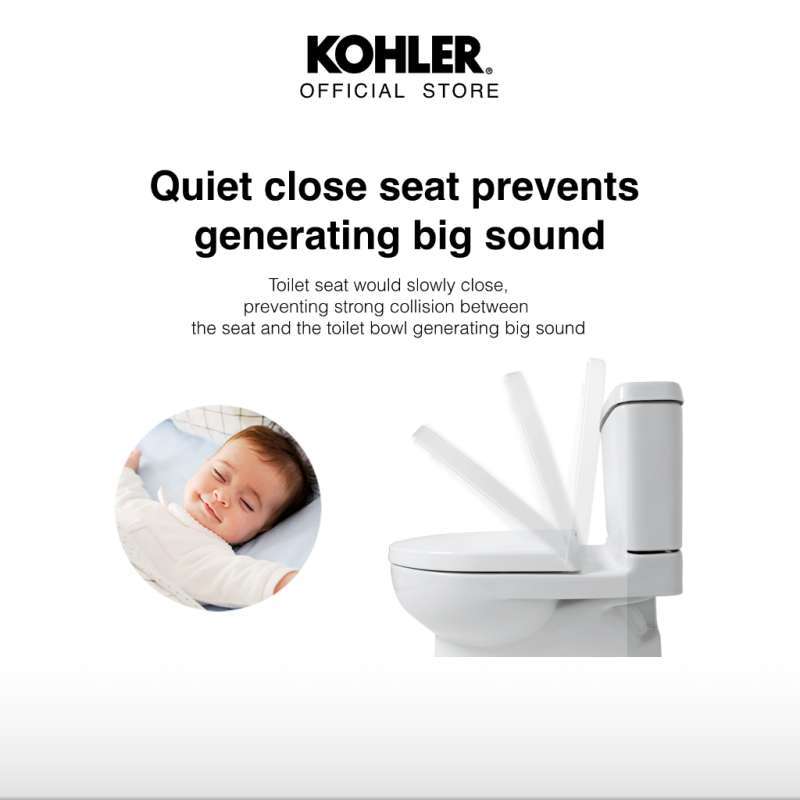 Promo Kohler Span Kloset Duduk / Toilet 2pc Class Five Soft Close Seat ...