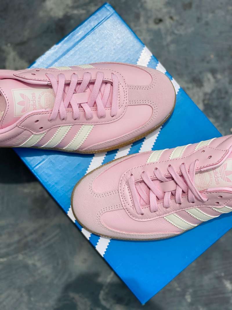 Jual adidas Samba Og Pink White Gs (100% Original) [jr3154] Di Seller ...