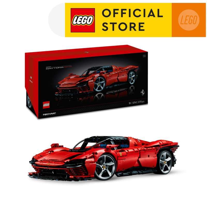 Jual LEGO Technic 42143 Ferrari Daytona Sp3 (3778 Pieces), Building ...
