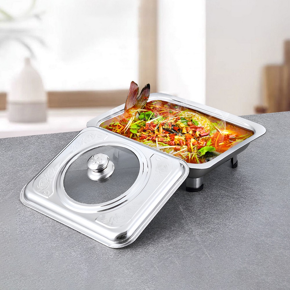 Jual Fast Food Dish Set Prasmanan Tutup Kaca 💯 Harga Murah & Kualitas ...