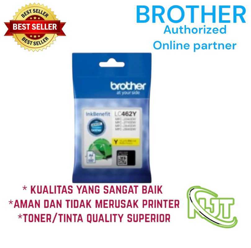 Jual Brother Ink Lc-462 Bk C M Y For Mfc-j3540dw Tinta Lc462 Original ...