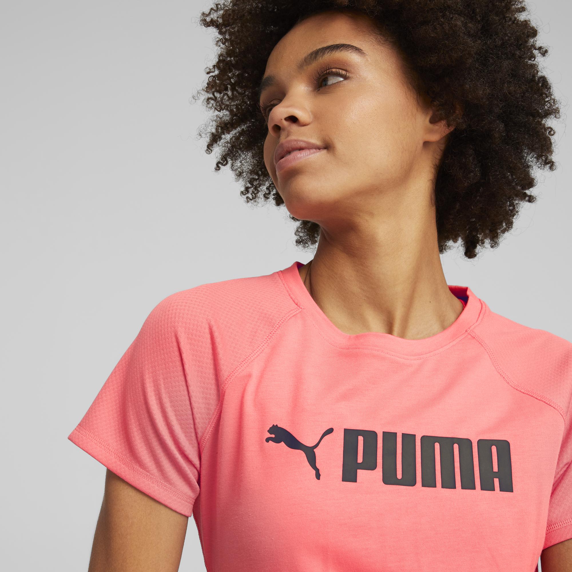 Promo Puma Women Fitness Puma Fit Logo Tee Pakaian Olahraga Wanita ...