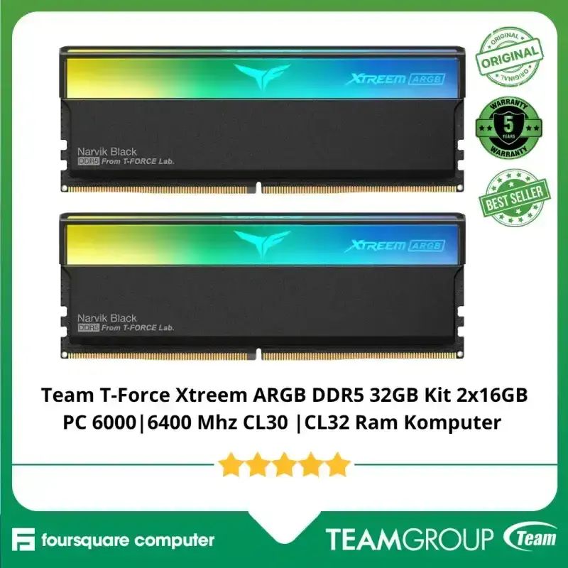 Daftar Harga RAM T Force Ddr5 32 GB 🔥 Original & Spesifikasi Lengkap ...