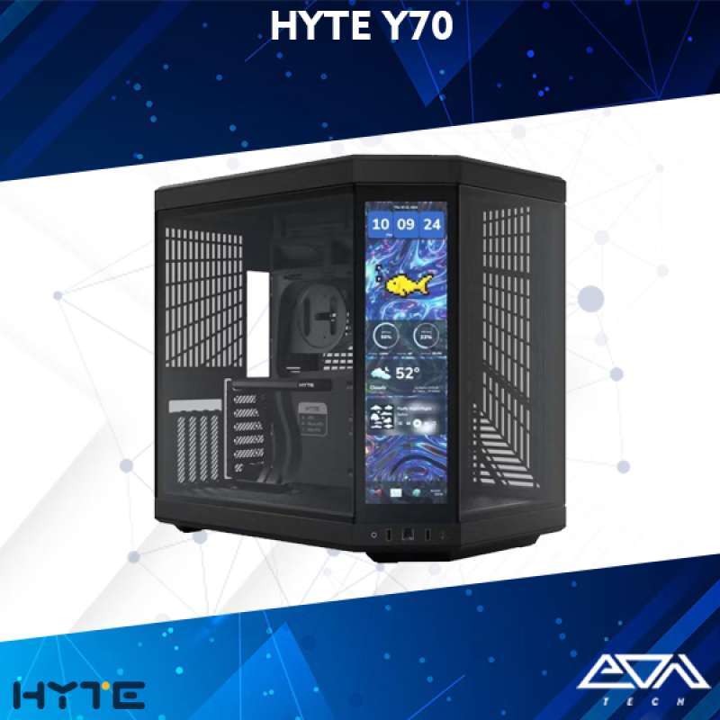 Jual Hyte Y70 Touch Infinite Pc Case Casing E-atx/tempered Glass/usb ...