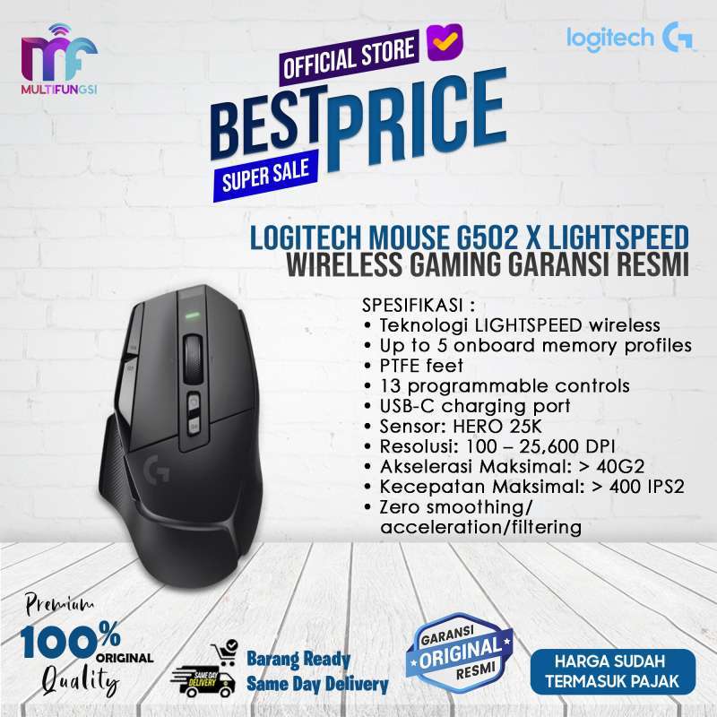 Daftar Harga Mouse Logitech G502 X 🔥 Original & Spesifikasi Lengkap Mei ...