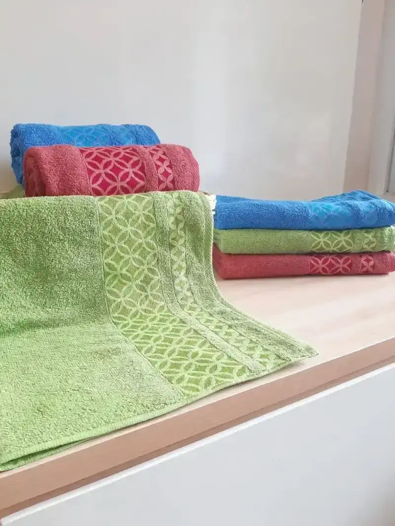 Promo Handuk Mandi Motif Jumbo Kualitas Premium Bahan 100% Cotton ...