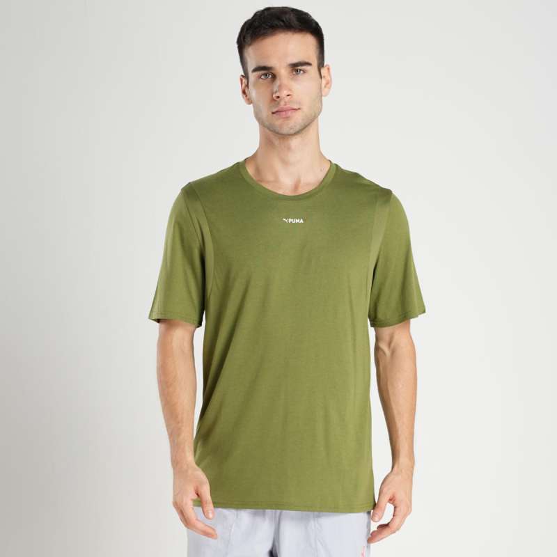 Promo Puma Men Fitness Puma Fit Triblend Ultrabreathe Tee Pakaian ...