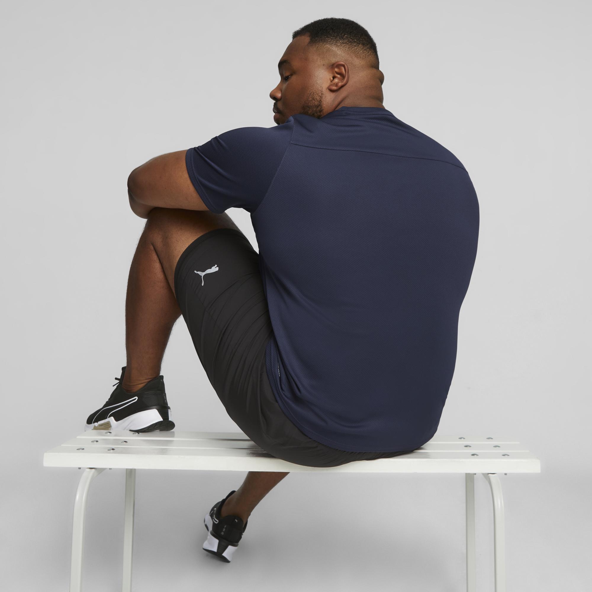 Promo Puma Men Fitness Puma Fit Ultrabreathe Tee Pakaian Olahraga Pria ...