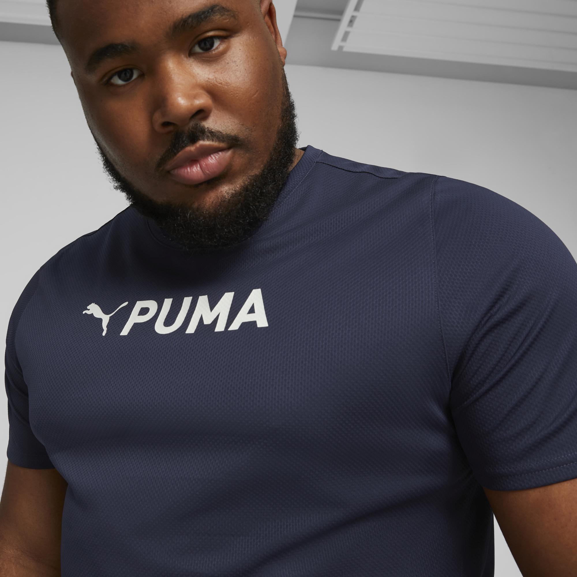 Promo Puma Men Fitness Puma Fit Ultrabreathe Tee Pakaian Olahraga Pria ...