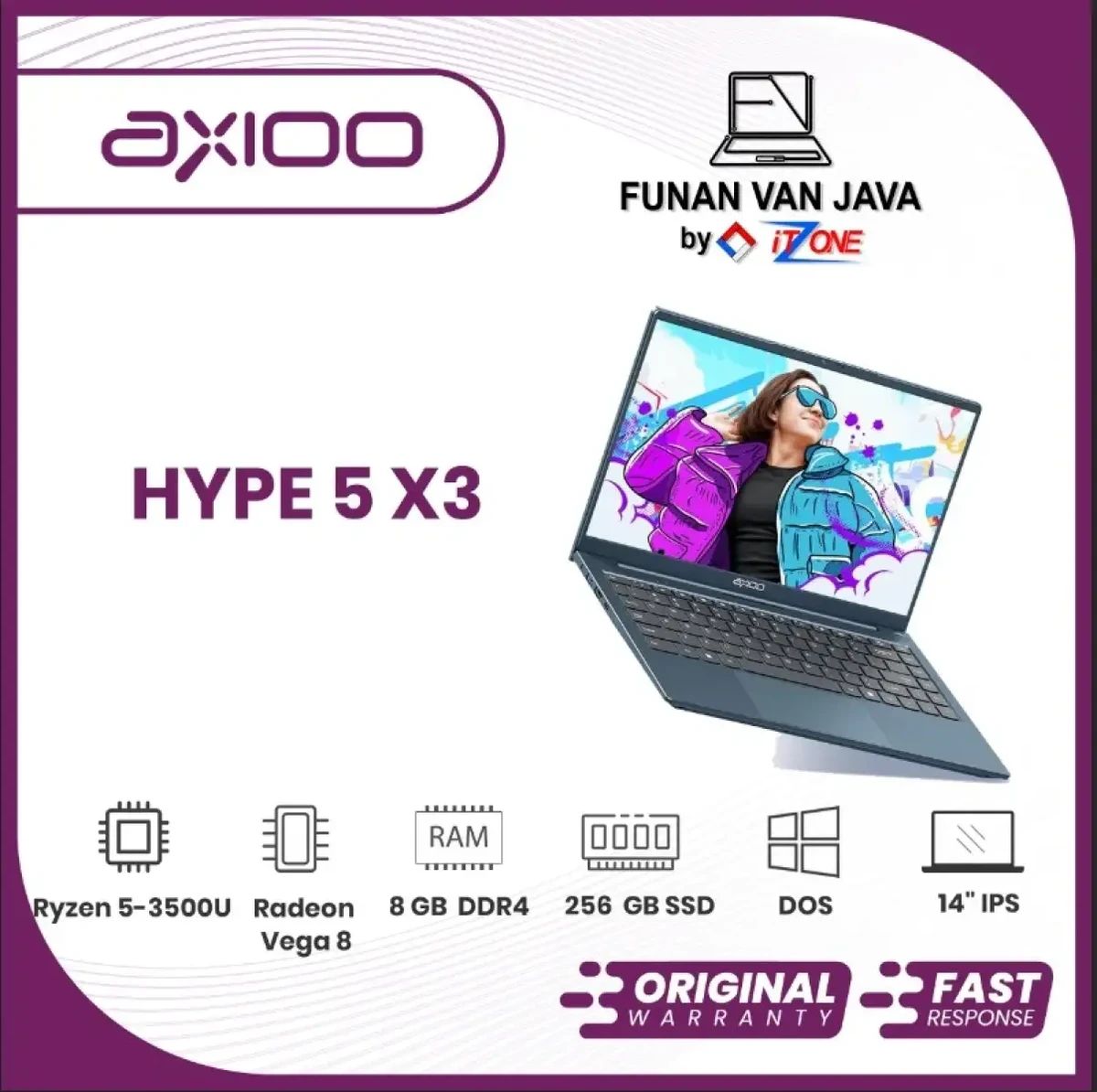Axioo Hype 5 X3 - 🔥 Harga & Spesifikasi Terbaru Mei 2026