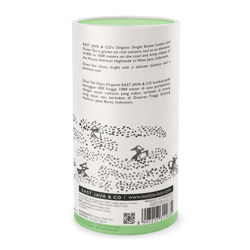 Jual East Java & Co Organic Green Tea - Loose Leaf 40g (teh Hijau ...