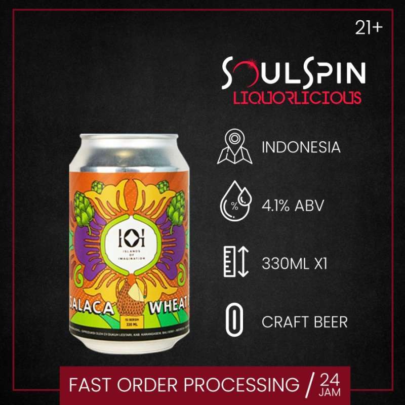 Jual Ioi Salaca Wheat 330ml Balinese Craft Beer Bir Di Seller Sake Mall ...