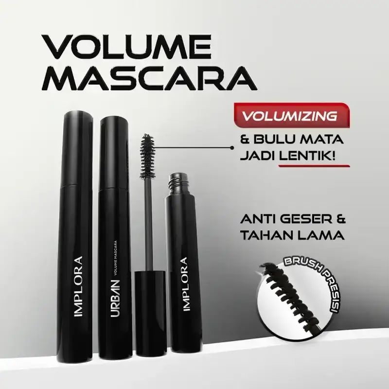 Jual Implora Urban Volume Mascara Di Seller Implora Cosmetic Flagship ...