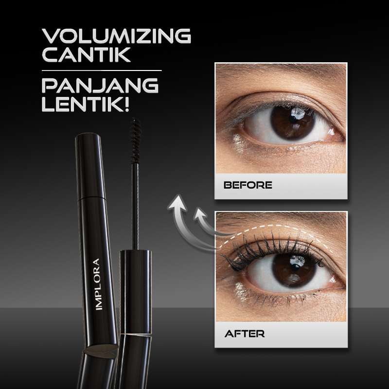Jual Implora Urban Volume Mascara Di Seller Implora Cosmetic Flagship ...