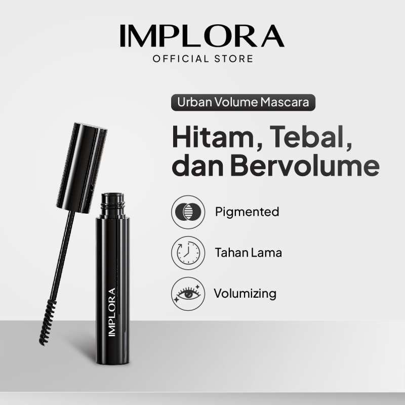 Jual Implora Urban Volume Mascara Di Seller Implora Cosmetic Flagship ...