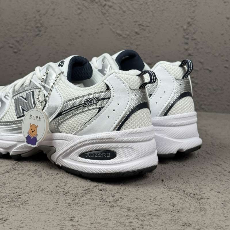 Jual New Balance 530 White Silver Navy Indigo Gs (100% Original ...
