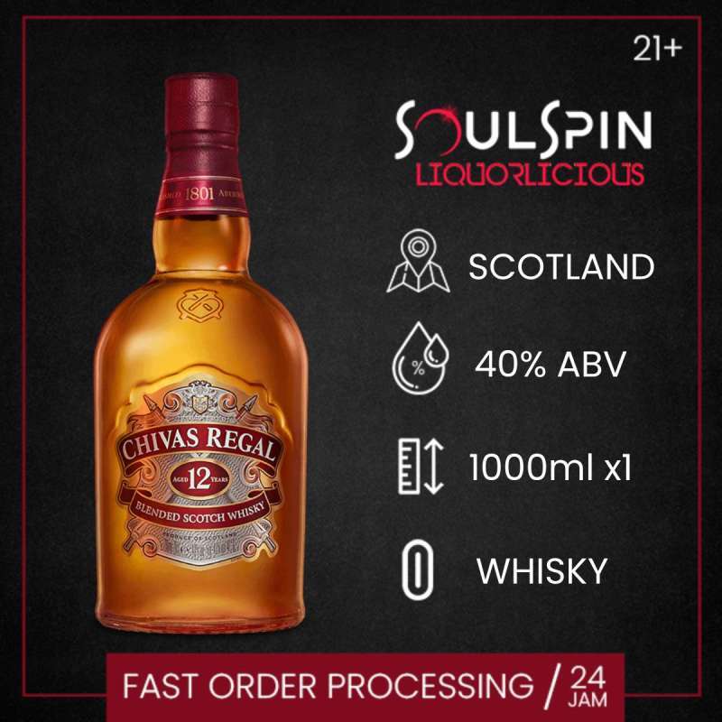 Chivas Regal 12 🔥 - Harga Terbaru Juni 2026