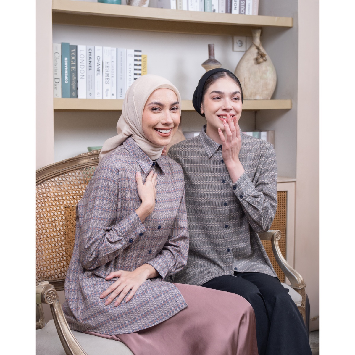 Promo Heaven Lights Ellin Shirt - Denim - M Diskon 36% Di Seller Heaven ...