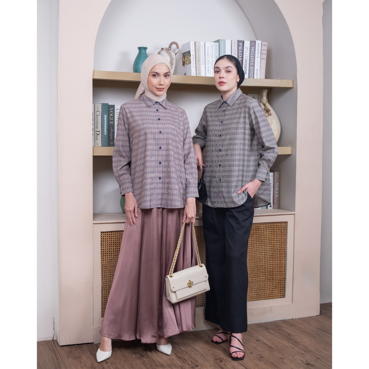 Promo Heaven Lights Ellin Shirt - Denim - M Diskon 36% Di Seller Heaven ...