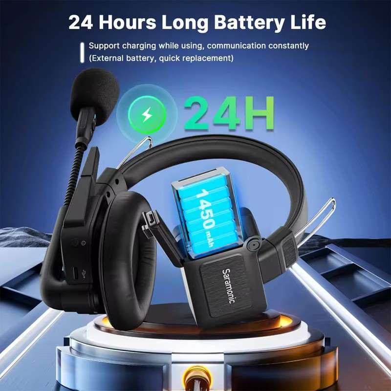 Jual Saramonic Witalk9 SE - 5s Full-duplex Wireless Intercom Headset ...