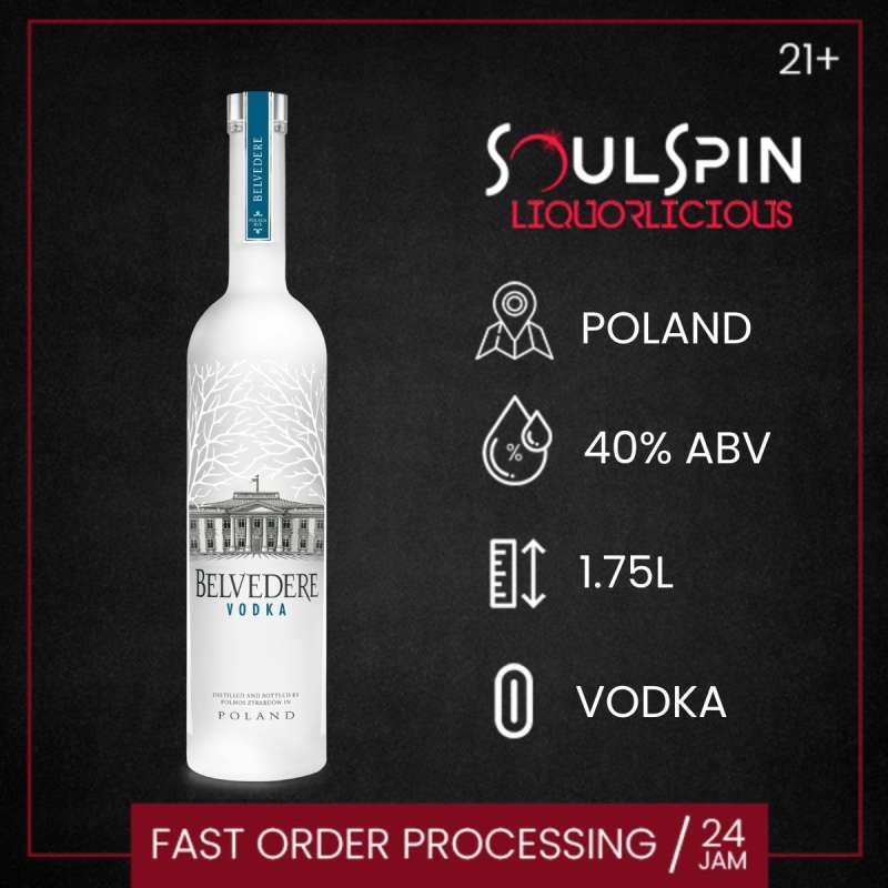 Jual Belvedere Vodka 1.75l Poland Di Seller Sake Mall Flagship Store - Pegadungan, Kota Jakarta ...
