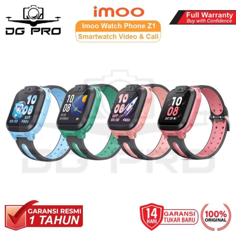 Jual Imoo Watch Phone Z1 Smartwatch Video & Call Sport Flagship Garansi ...