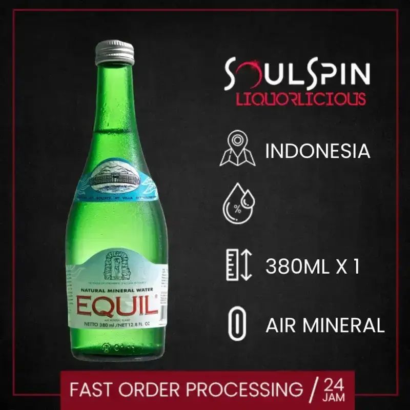 Jual Equil Natural Mineral Water 380ml Di Seller Sake Mall Flagship ...