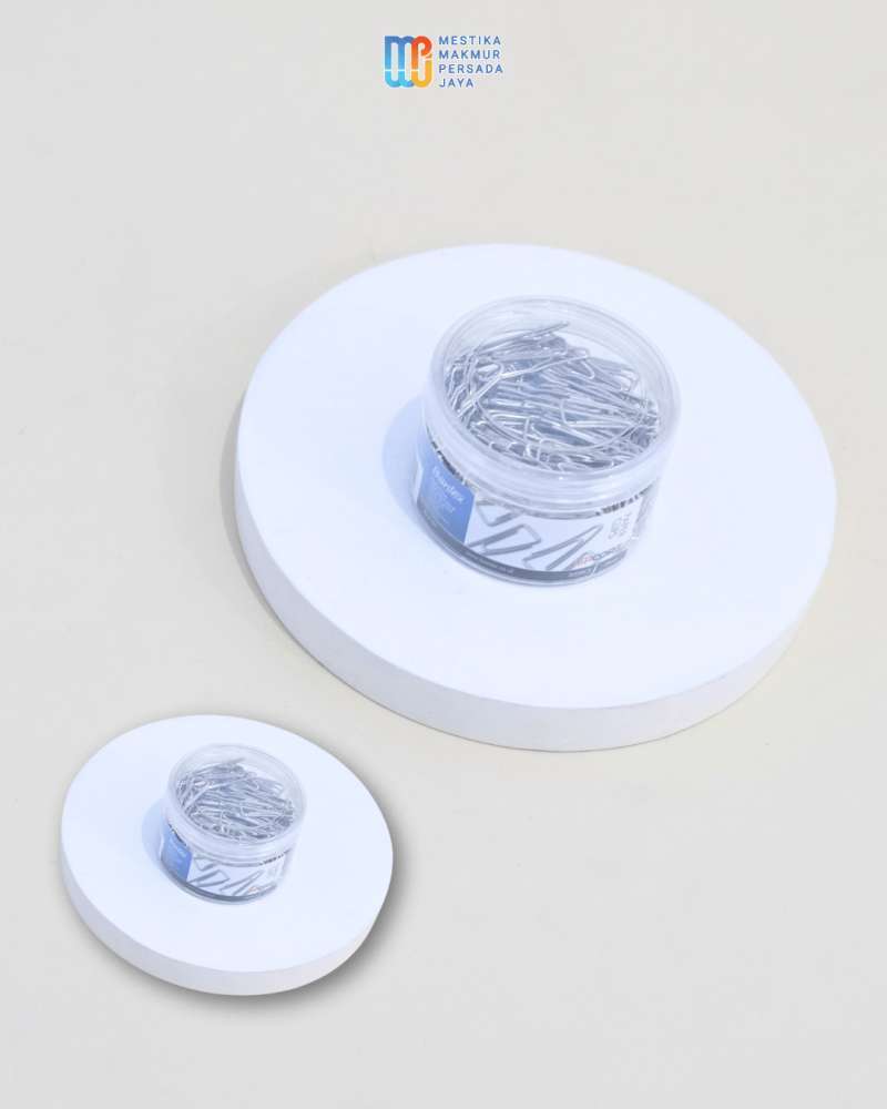 Jual Paper Clips 28mm Isi 200 Pcs - Penjepit Kertas Stainless Steel ...